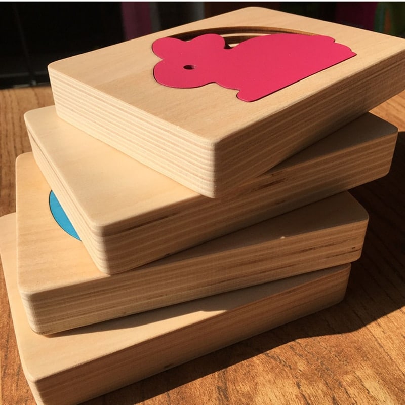 Lernspielzeug Holzpuzzle für Kinder - Das Kind World