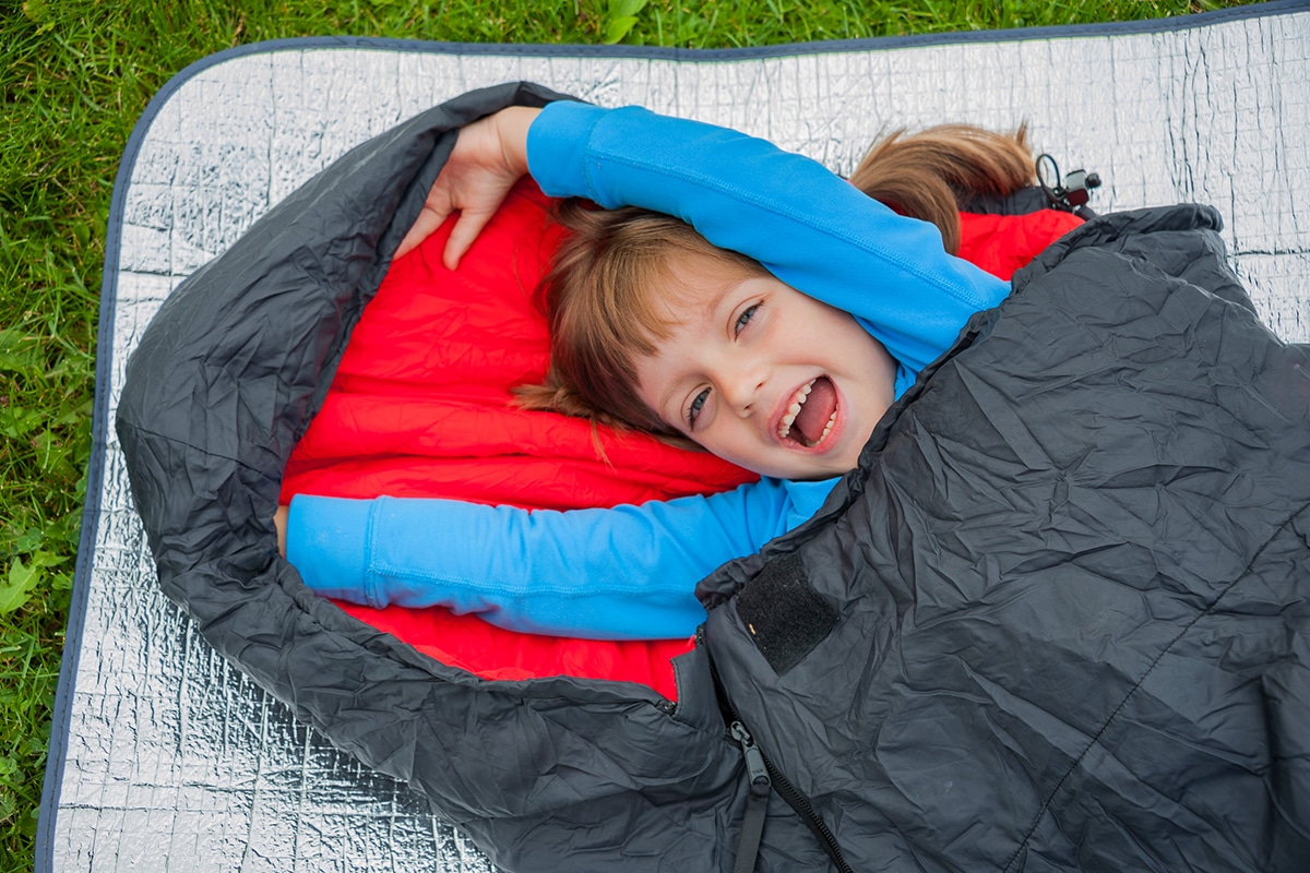 Schlafsack Kinder Camping