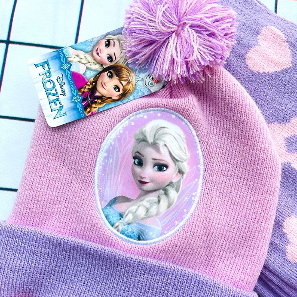 Set aus Schal und weicher Mütze der Schneekönigin für Kinder - Das Kind ...