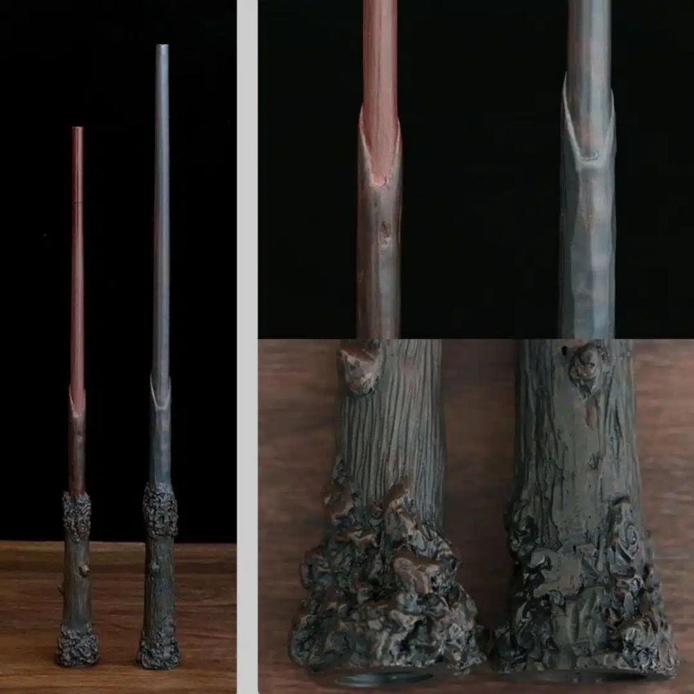 Stilvolle Harry Potter Zauberstab Mit Feuer Bild