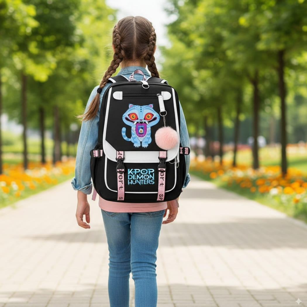 Geräumiger und ergonomischer K-Pop-Rucksack Demon Hunters - Das Kind World